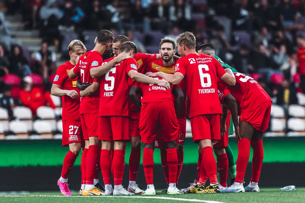 Her er vores startopstilling til aftenens kamp