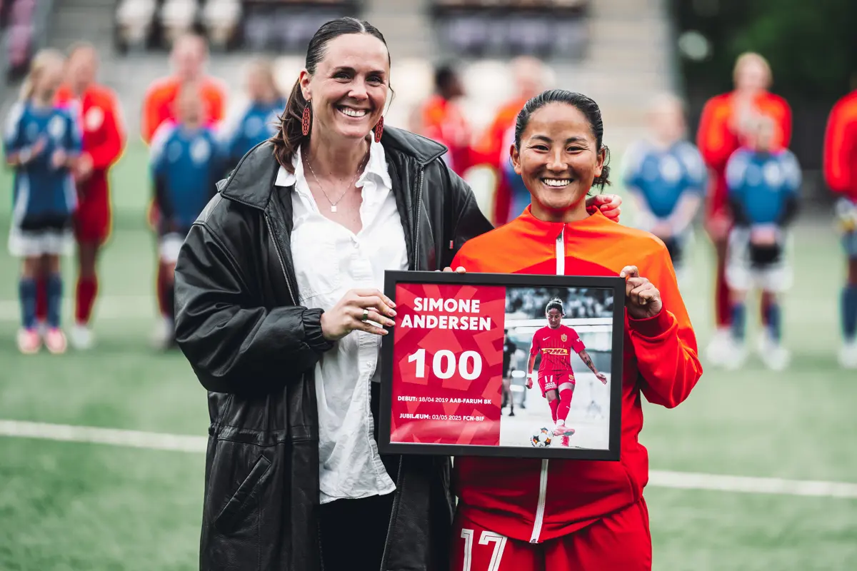 Simone Andersen runder en milepæl: Det har været en vild rejse