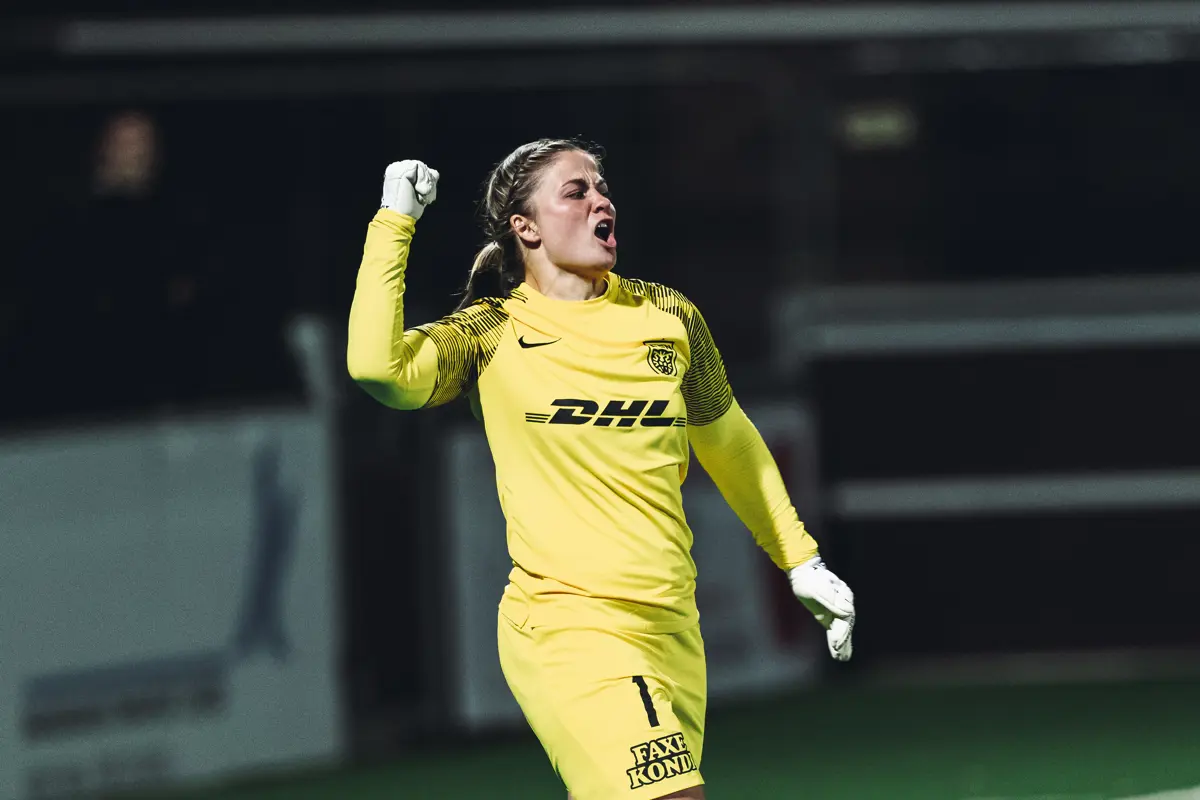 Amanda Brunholt inden Kolding: Stolt af, vi kun har lukket ét mål ind i ...